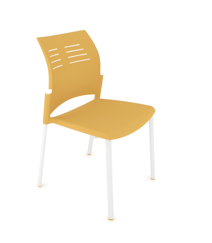 Silla de polipropileno SPACIO. Silla ligera y resistente.