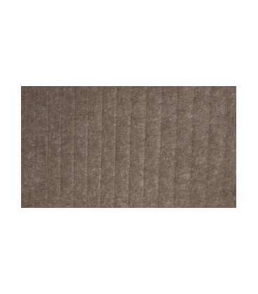 Mesa divisória acústica BENCH MODERN com linhas curvas 2P